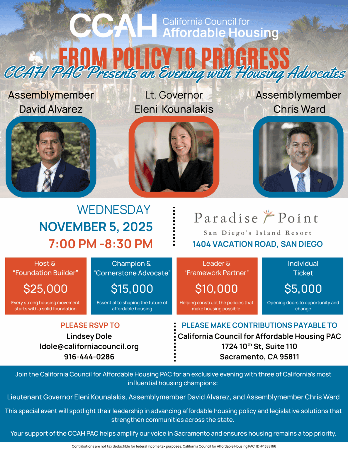 CCAH Announces PAC Fundraiser Event To Be Held In Conjunction With Fall ...